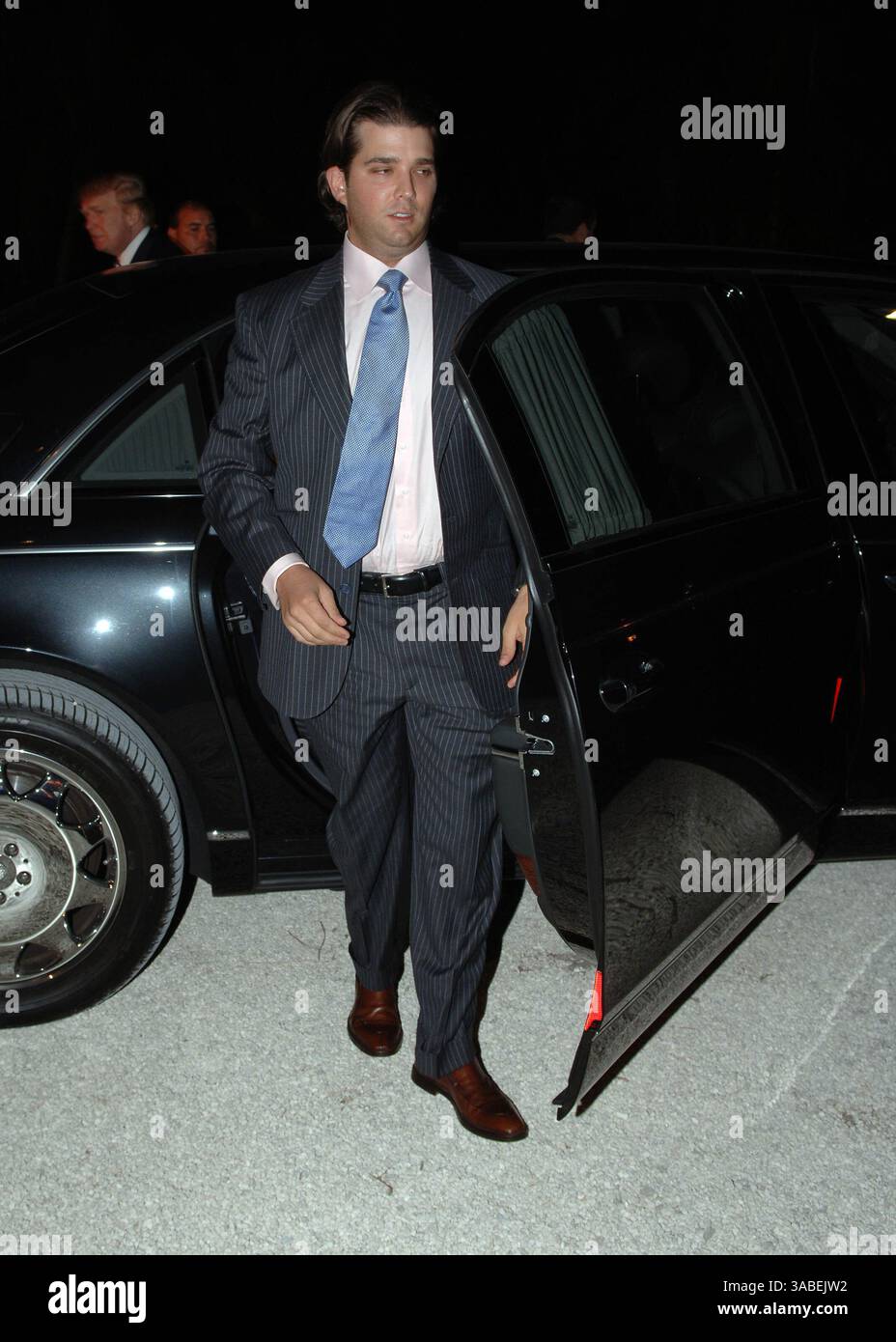 FORT LAUDERDALE, FL- APRIL 14: Donald Trump and his son Donald Jr ...