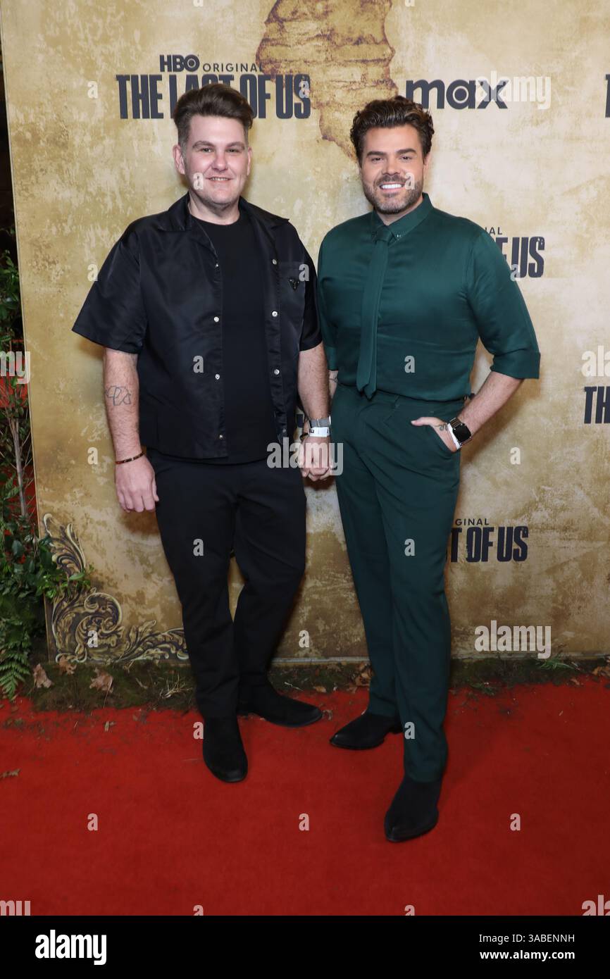 Sydney, Australia. 2nd April 2025. Aaron Pigott and Justin Hill attend ...