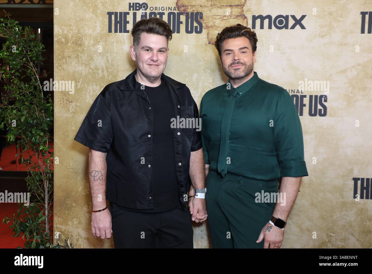 Sydney, Australia. 2nd April 2025. Aaron Pigott and Justin Hill attend ...