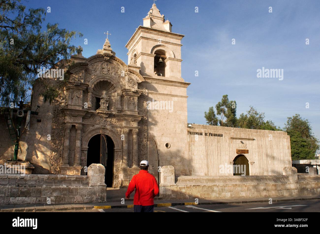 June 13, 2008 - Peru - Yanahuara neighborhood, and the church of ...