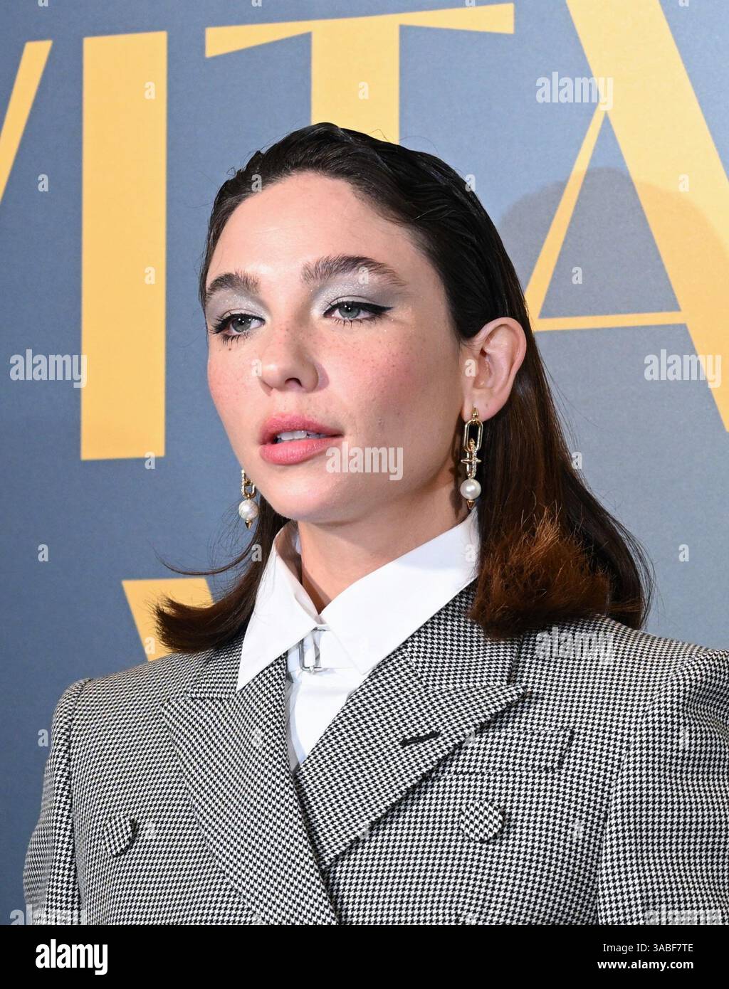 Milan, . 02nd Apr, 2025. Milan, Italy LA VITA DA GRANDI film photocall ...