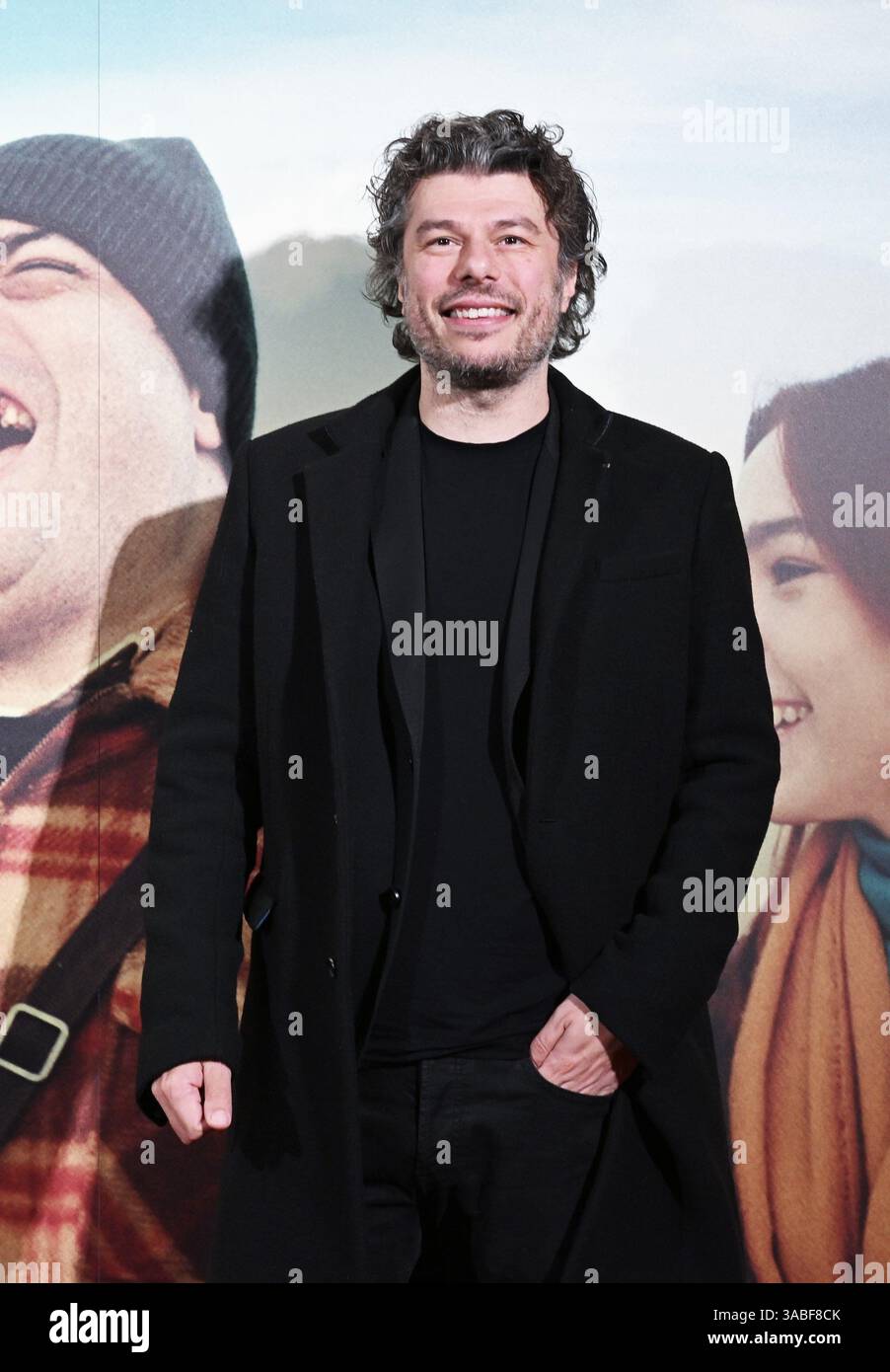 Milan, . 02nd Apr, 2025. Milan, Italy LA VITA DA GRANDI film photocall ...