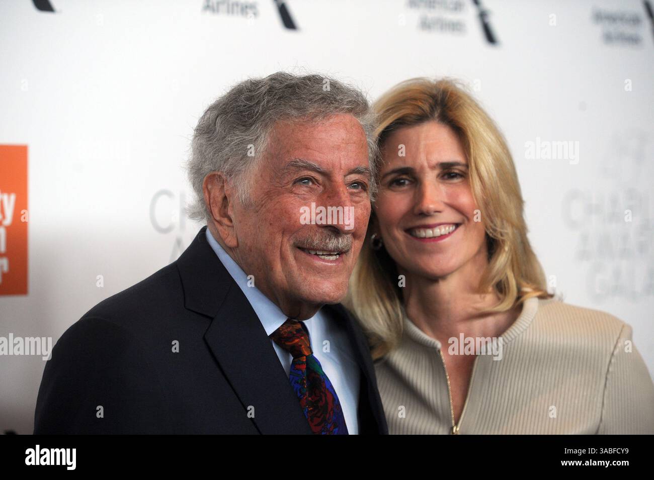 NEW YORK, NY - APRIL 30: Tony Bennett, Susan Crow attends the 45th ...