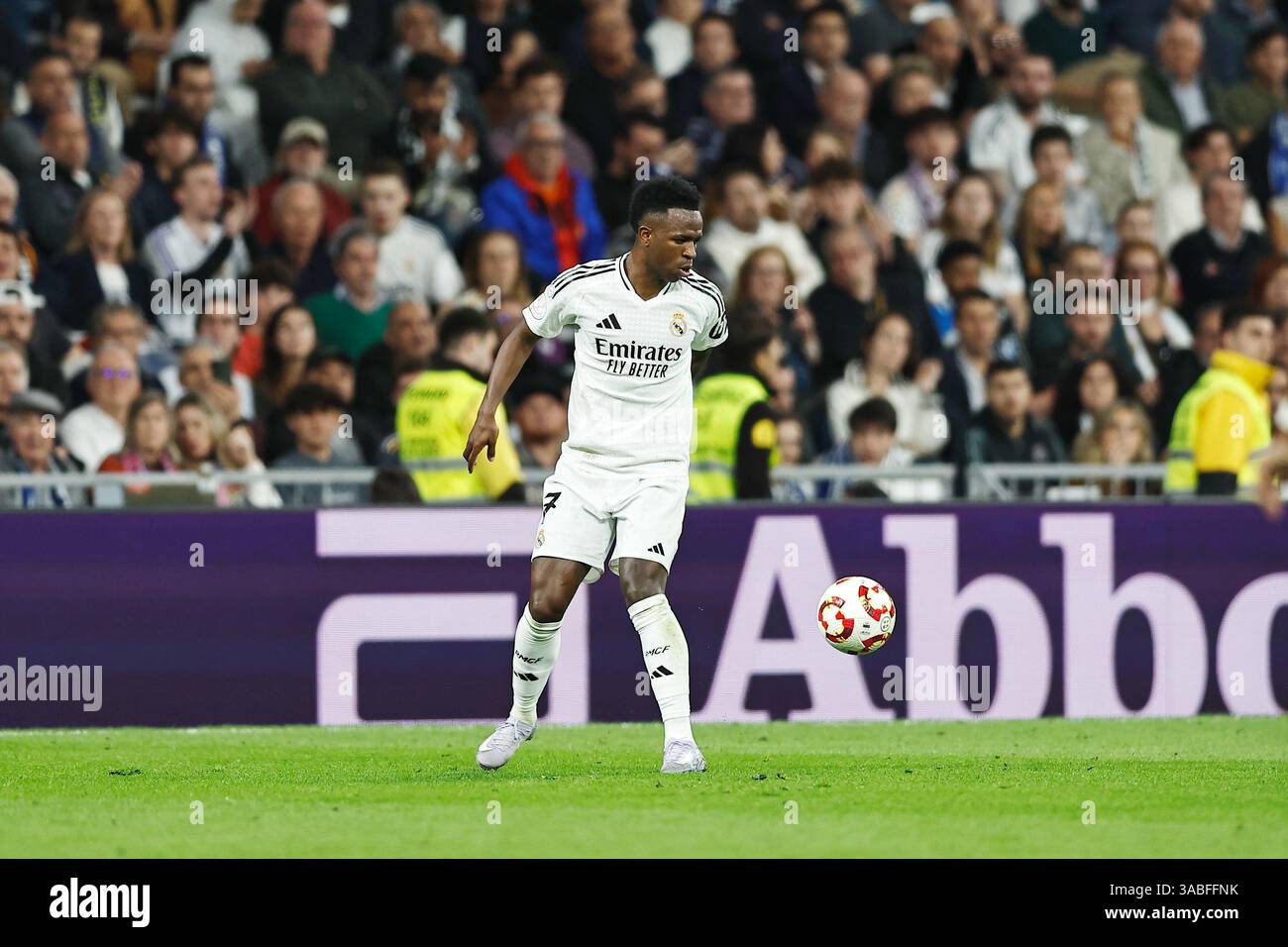 Vinicius Junior (Real), APRIL 1, 2025 - Football / Soccer : Spanish ...