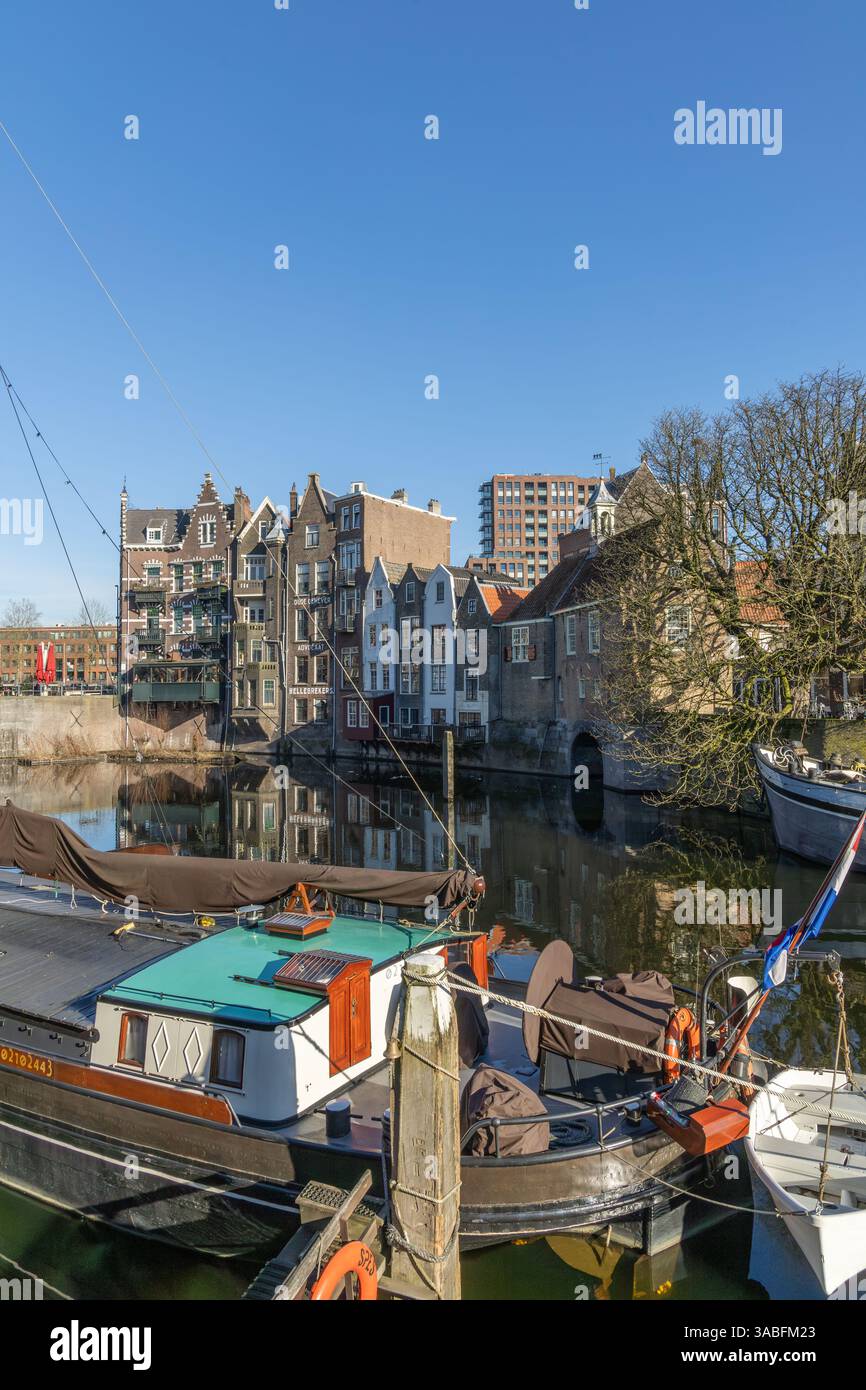 Rotterdam, the Netherlands. 02 February 2025. Historic Delfshaven ...