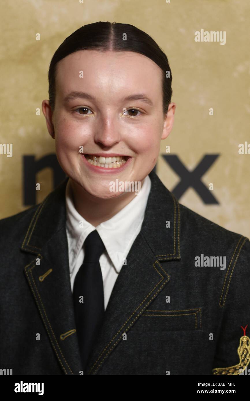 Sydney, Australia. 2nd April 2025. Bella Ramsey (Ellie) attends the ...