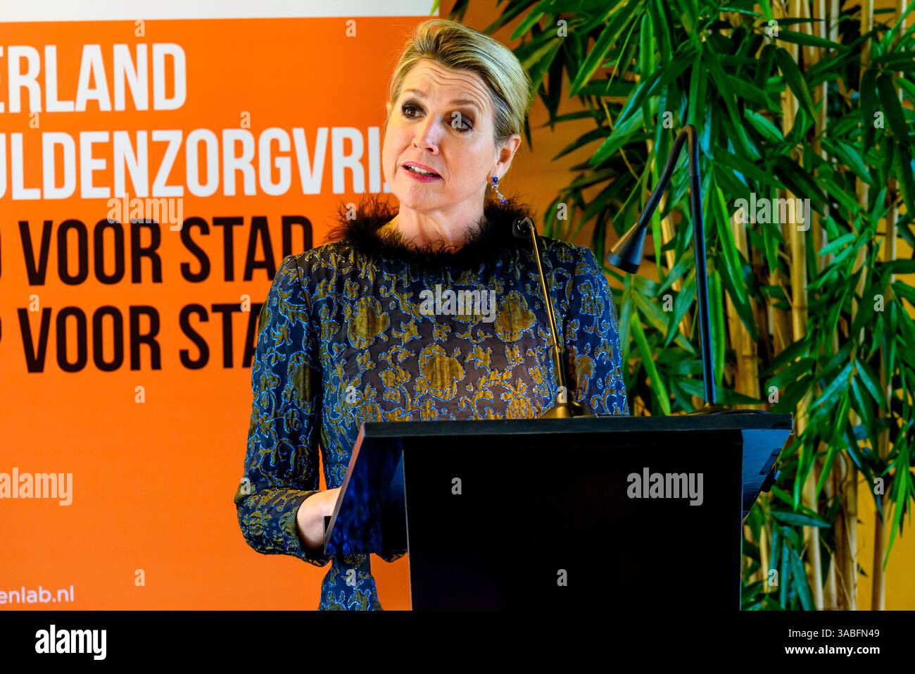 Queen Maxima at the Day of Interventions of the Connecting Debt Domain ...