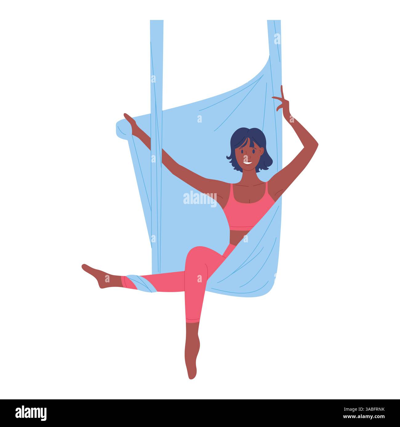 Suspended in midair Stock Vector Images - Alamy