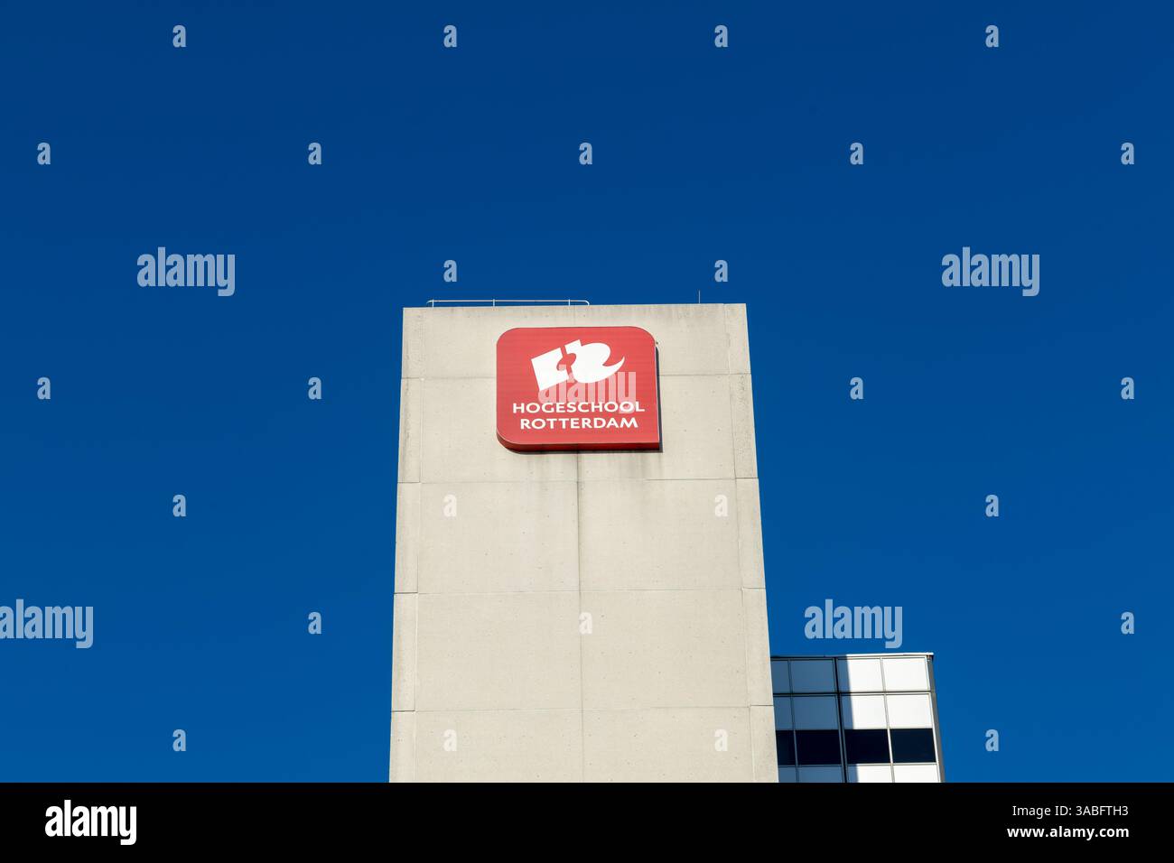 Rotterdam, the Netherlands. 02 February 2025. Logo Hogeschool Rotterdam ...