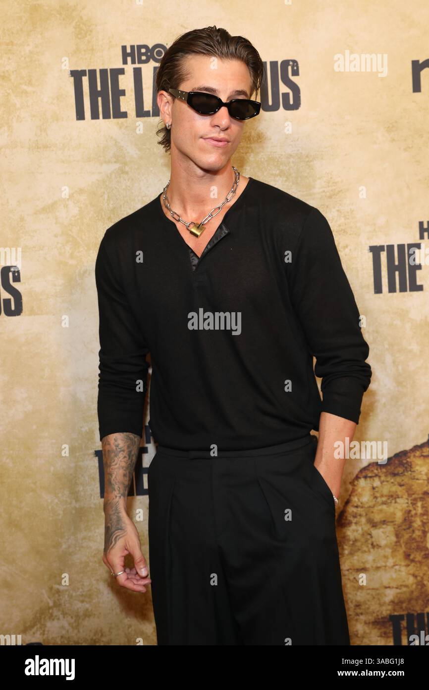 April 2, 2025: JOSH CARROLL attends the Australian Premiere of 'The ...