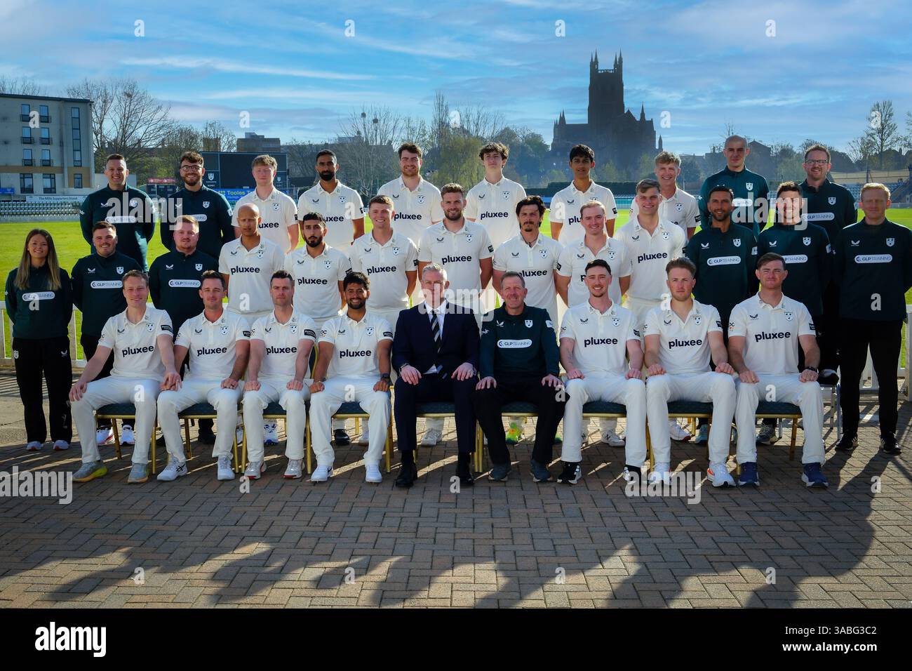 Worcester,UK Wednesday 2nd April 2025. Worcestershire County Cricket ...