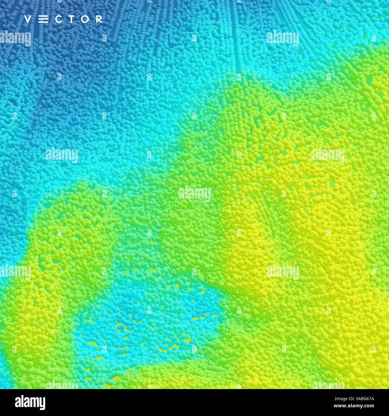 Liquid paint abstraction. Art design. Texture with dynamic particles ...