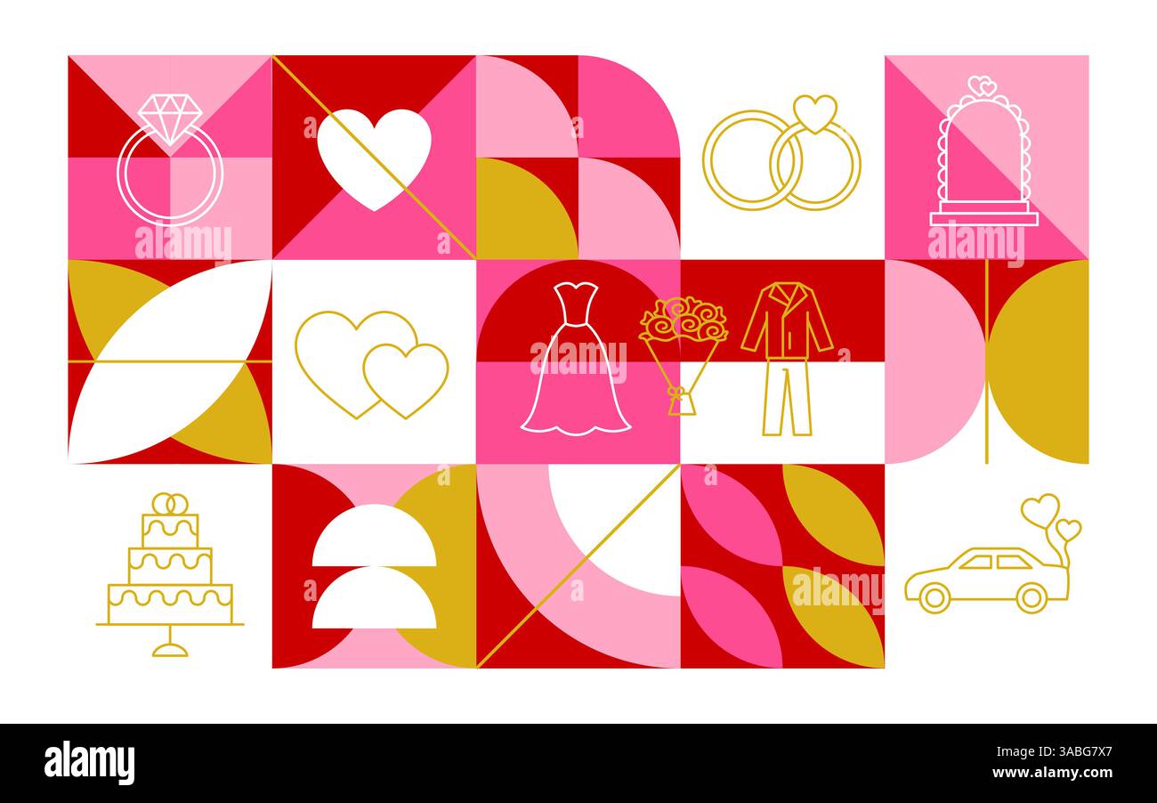 Wedding dress icon in Stock Vector Images - Alamy