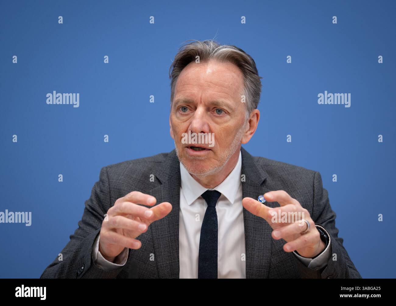 Berlin, Germany. 02nd Apr, 2025. Holger Münch, President of the Federal ...