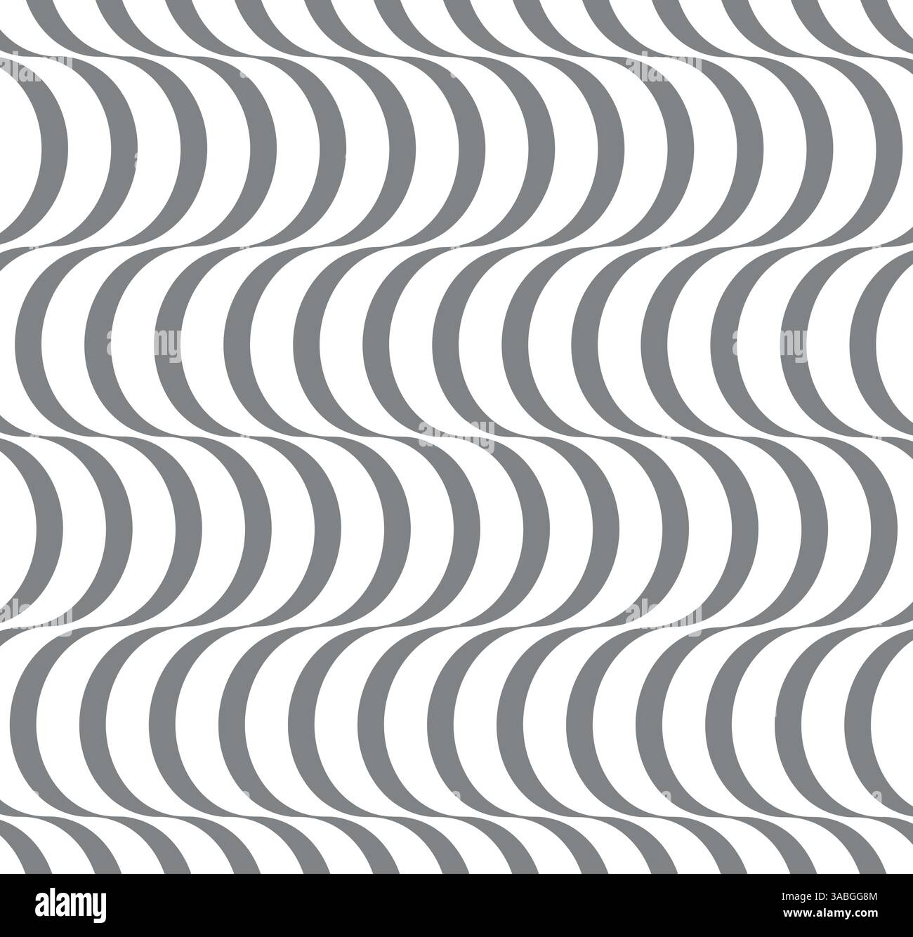 Abstract dynamic template with wavy curved ribbons. Modern cover design. 3d vector illustration ...