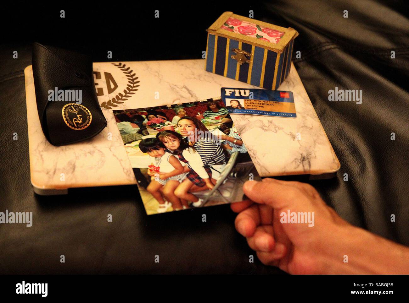 May 18, 2018 - Miami, FL, USA - These are some of the belongings of FIU ...