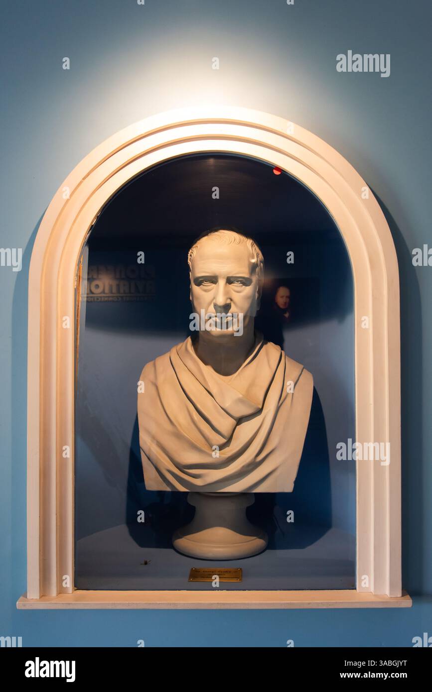 Bust of Sir George Cayley, known as "The Father of Aeronautics ...