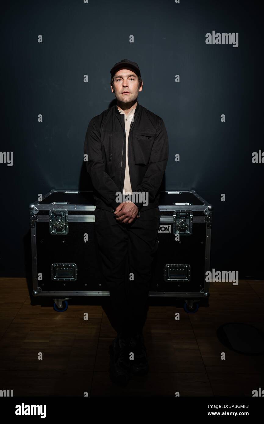 PRODUCTION - 02 April 2025, Berlin: Aki Bosse, musician, photographed ...