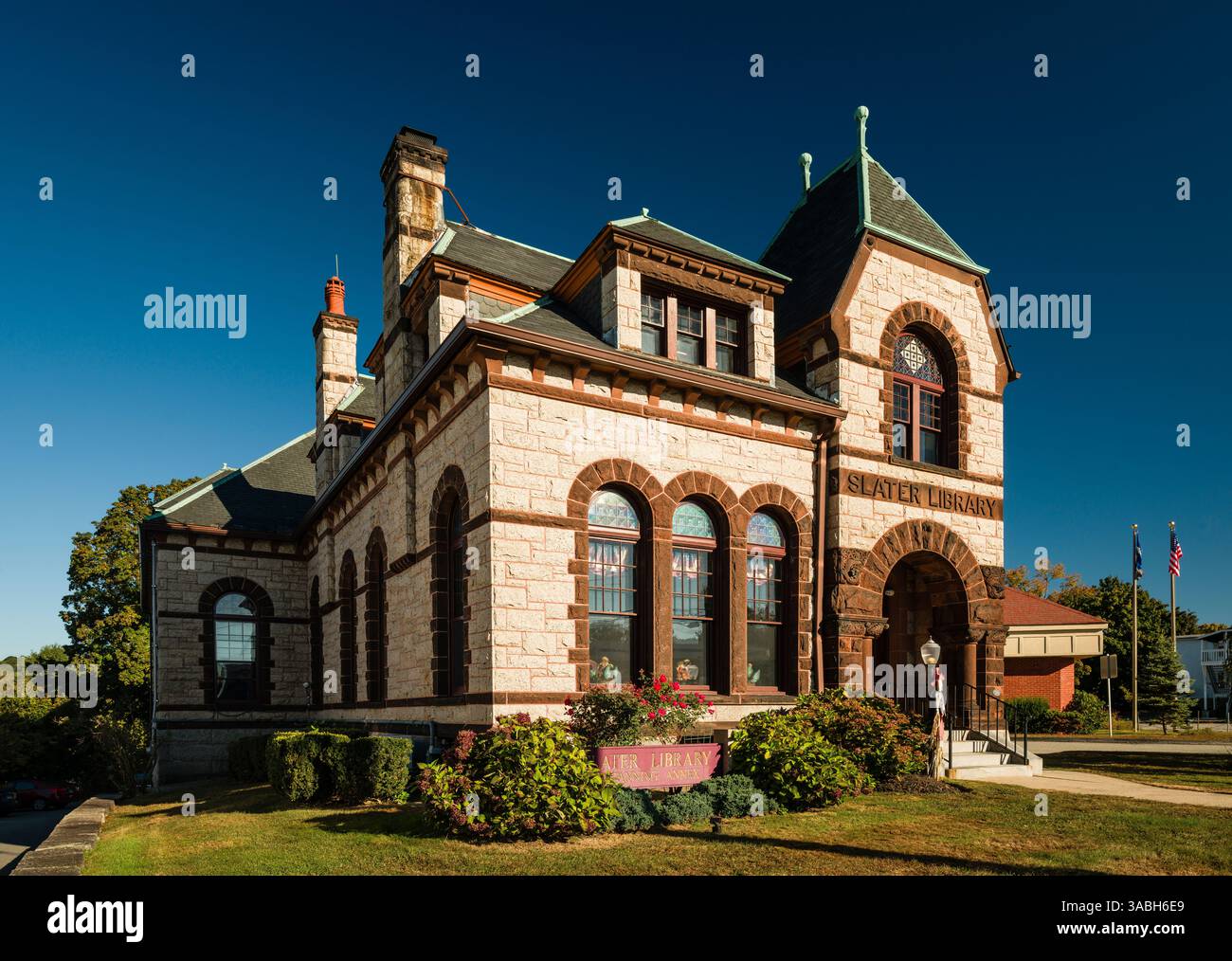 Slater Library Griswold, Connecticut, USA Stock Photo - Alamy