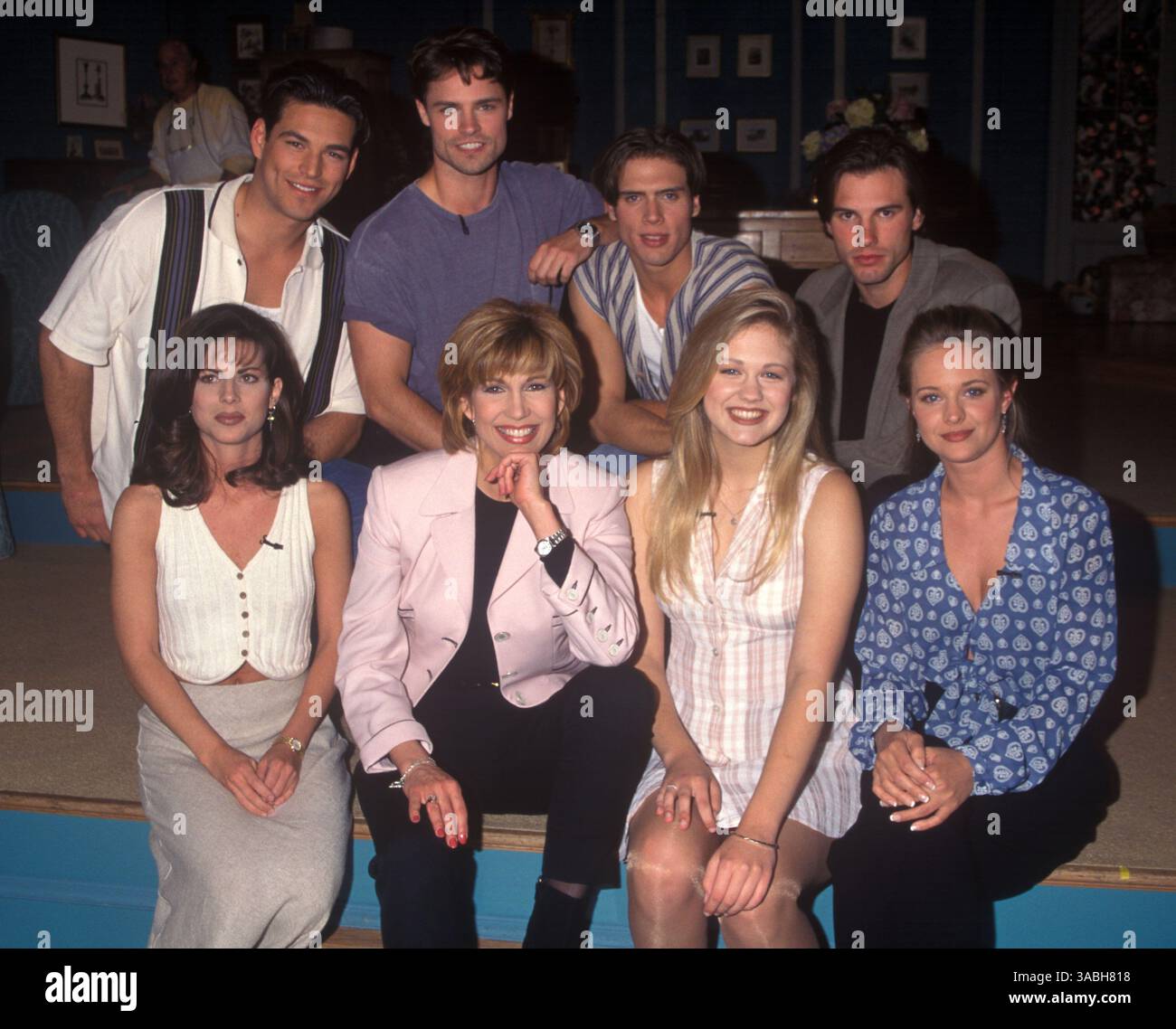 May 08, 1995 - Los Angeles, CA, USA - EDDIE CIBRIAN on the set of the ...