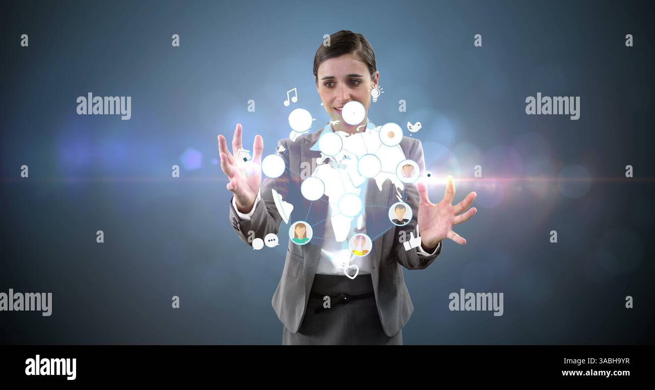 Innovation interface icons hi-res stock photography and images - Alamy