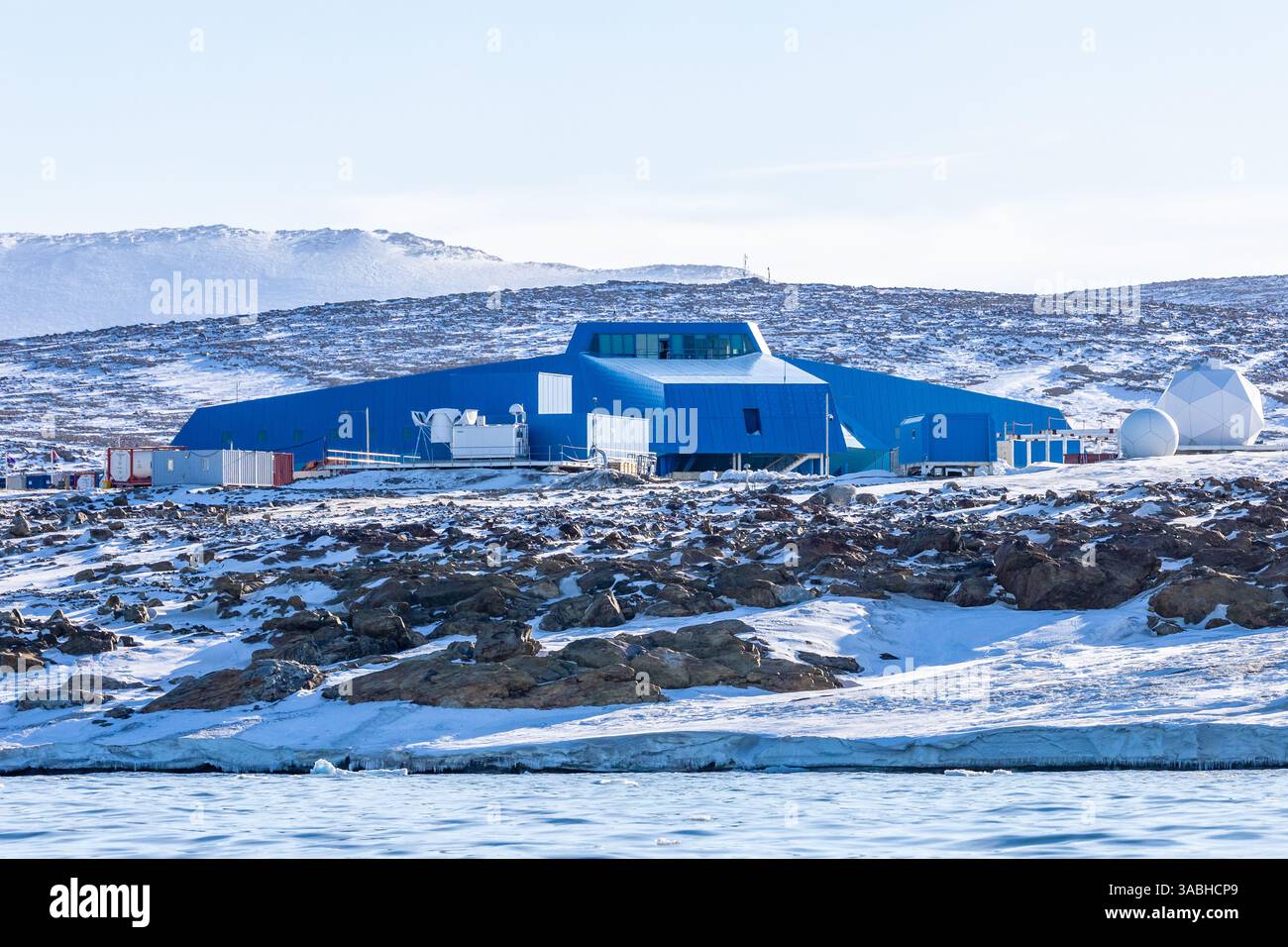 Korean Jang Bogo Antarctic Research Station, Terra Nova Bay, Ross Sea ...