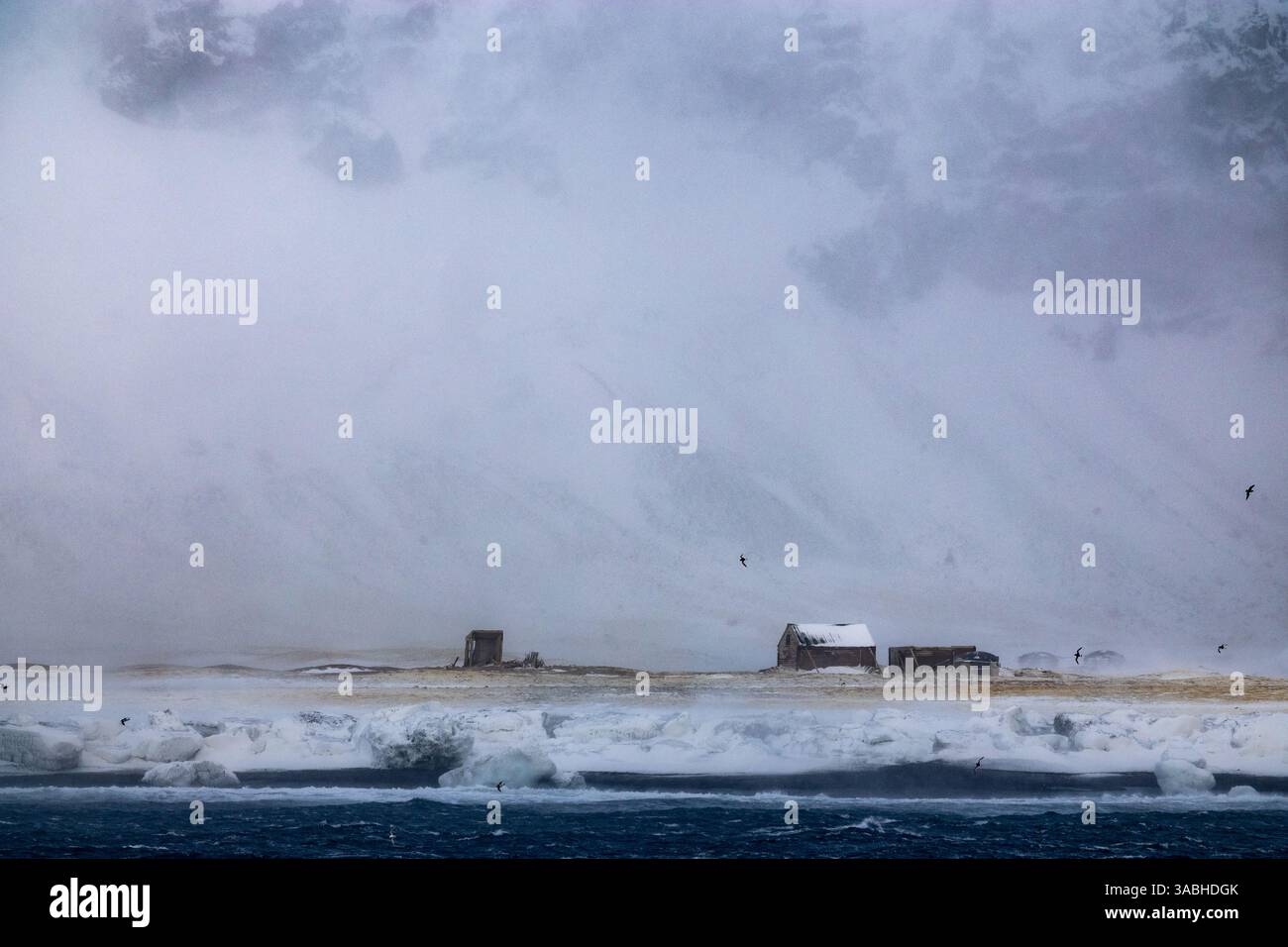 Borchgrevink British Antarctic Expedition Hut, Cape Adare, Antarctica ...