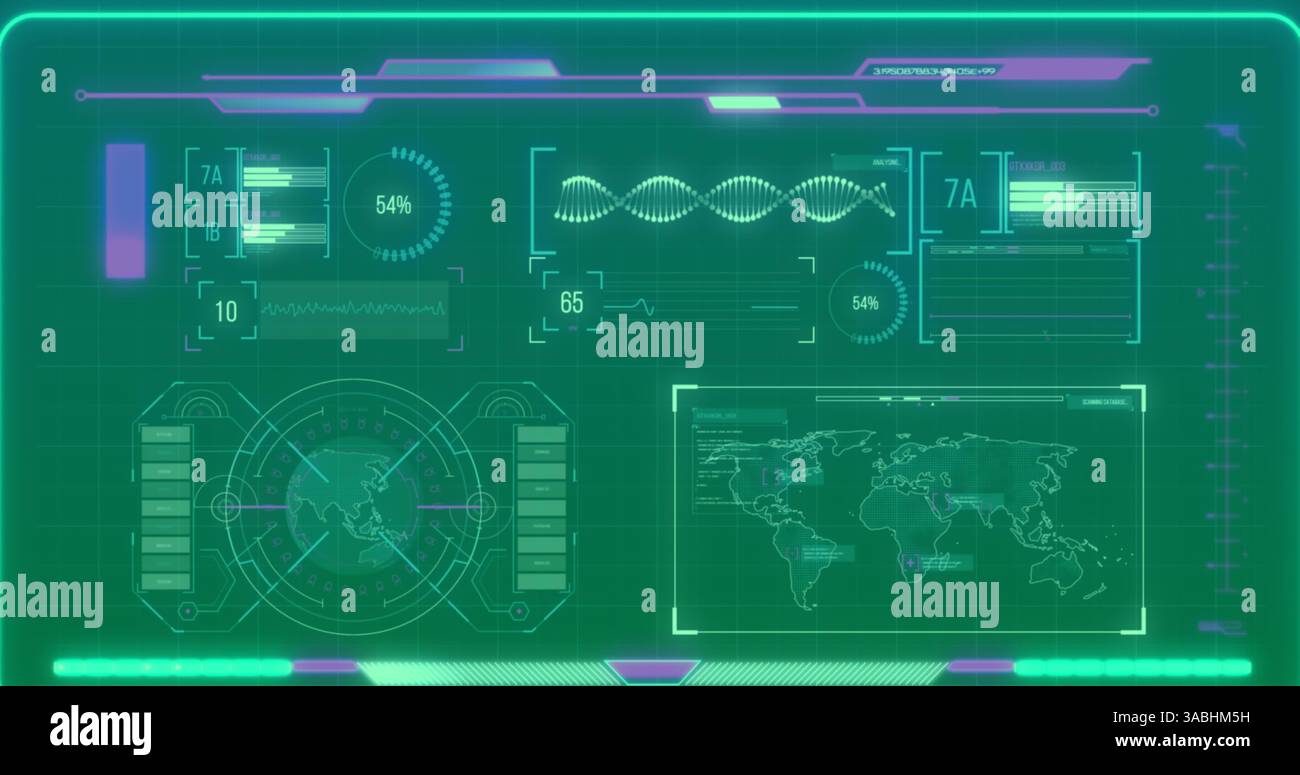 Data processing interface hi-res stock photography and images - Alamy