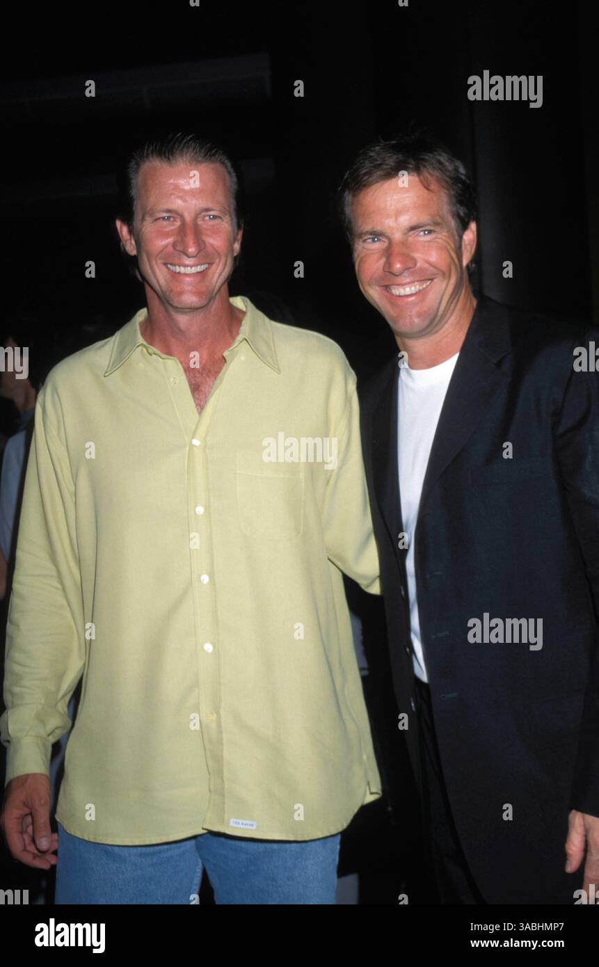 Jul 01, 1998 - Los Angeles, CA, USA - Actor BRETT CULLEN with actor ...