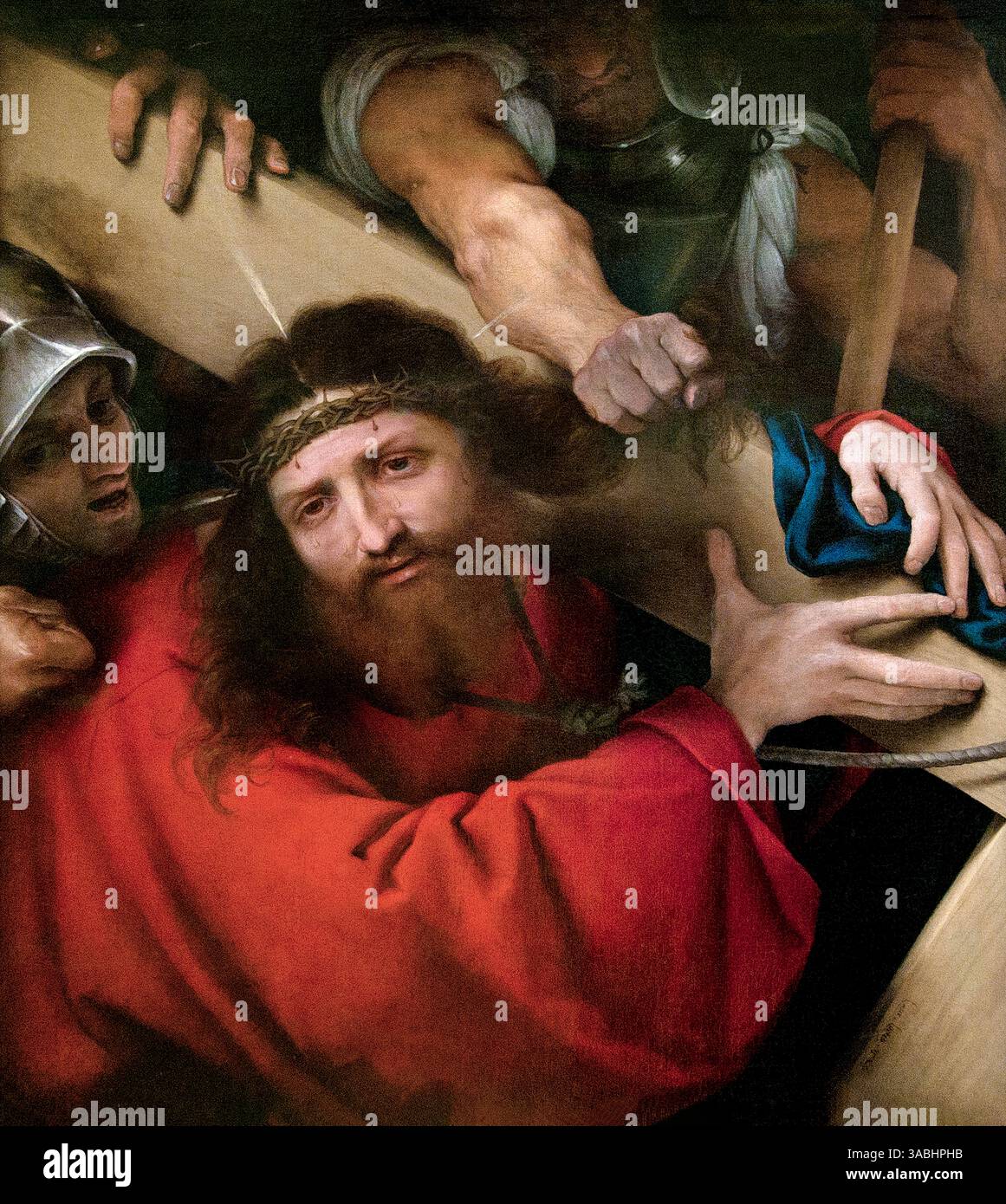 Christ Carrying the Cross 1526 by Lorenzo Lotto (1480-1556) Italy ...
