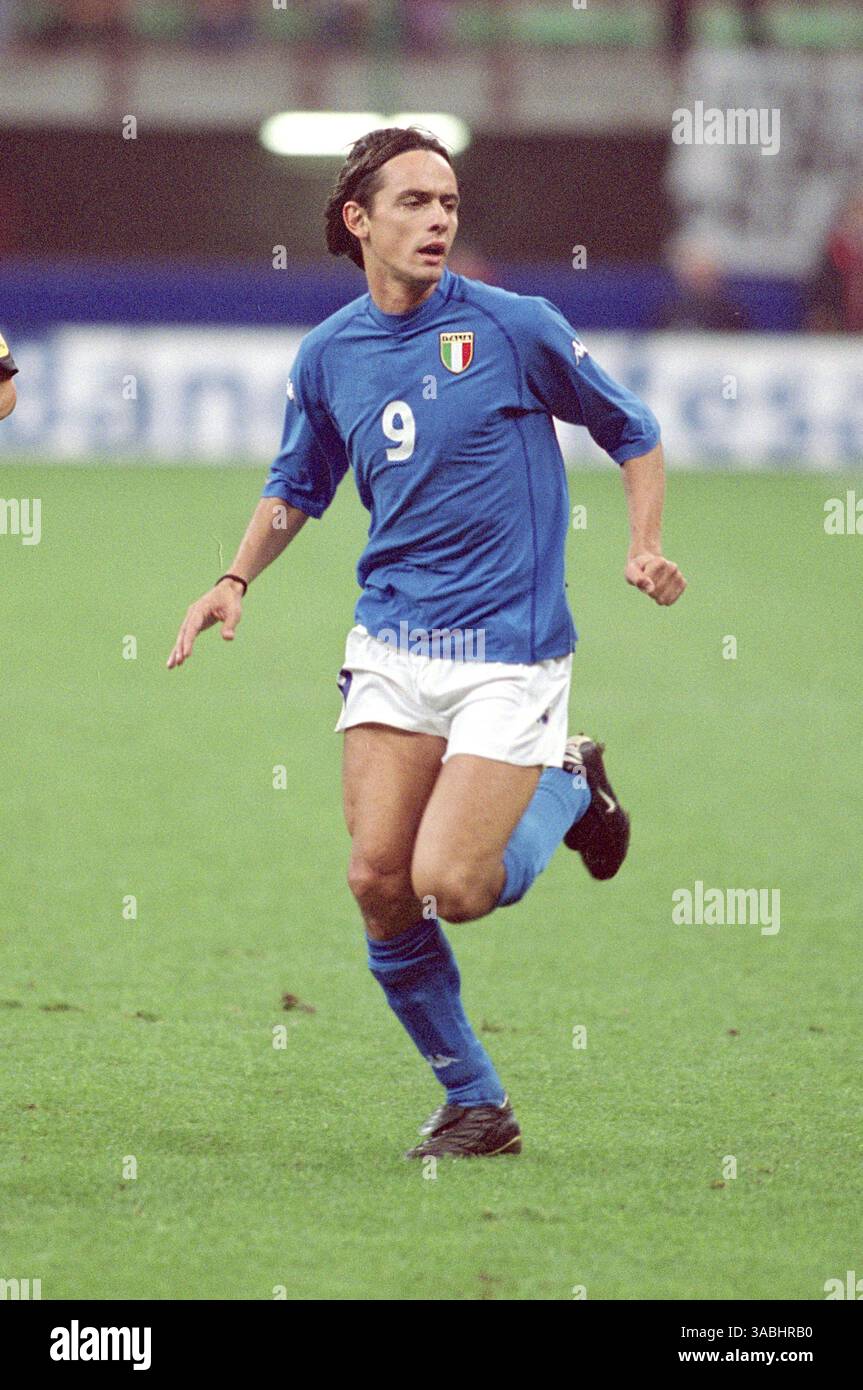 Filippo inzaghi foto nazionale 2000 hi-res stock photography and images - Alamy