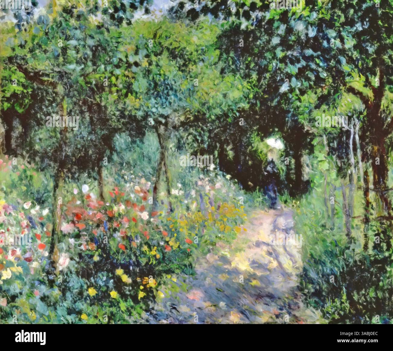 Scenes in french painting Stock Vector Images - Alamy