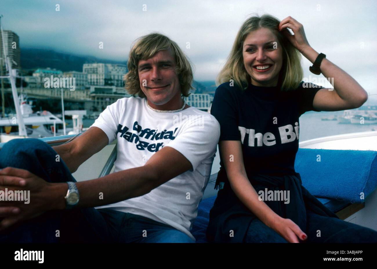 May 22, 1977 - Monte Carlo, MONACO - JAMES HUNT (GBR) McLaren with ...