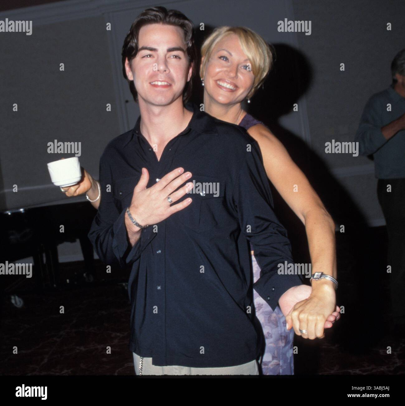 Aug 08, 1998 - Beverly Hills, CA, USA - Actor MICK CAIN with SCHAE ...