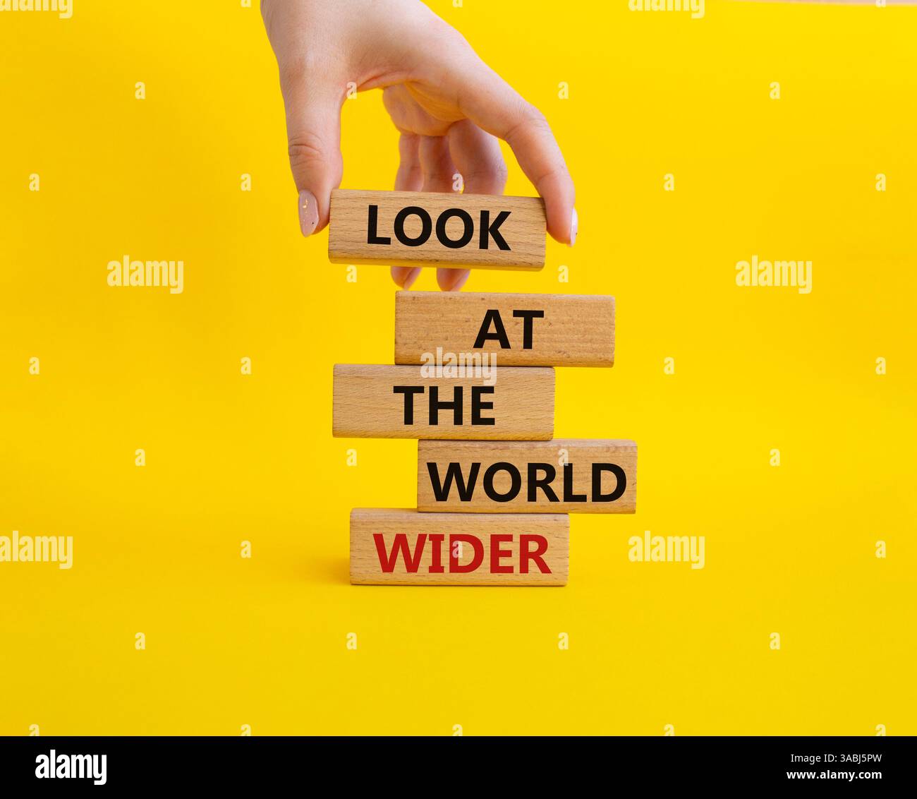 Look at the world wider hi-res stock photography and images - Alamy