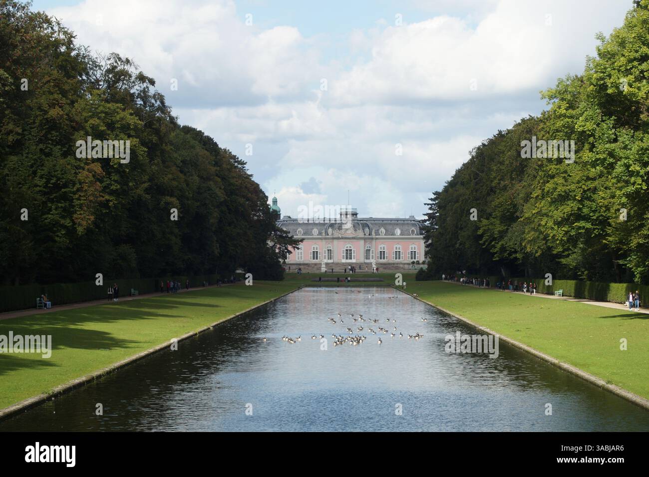 Benrath castle with park hi-res stock photography and images - Alamy