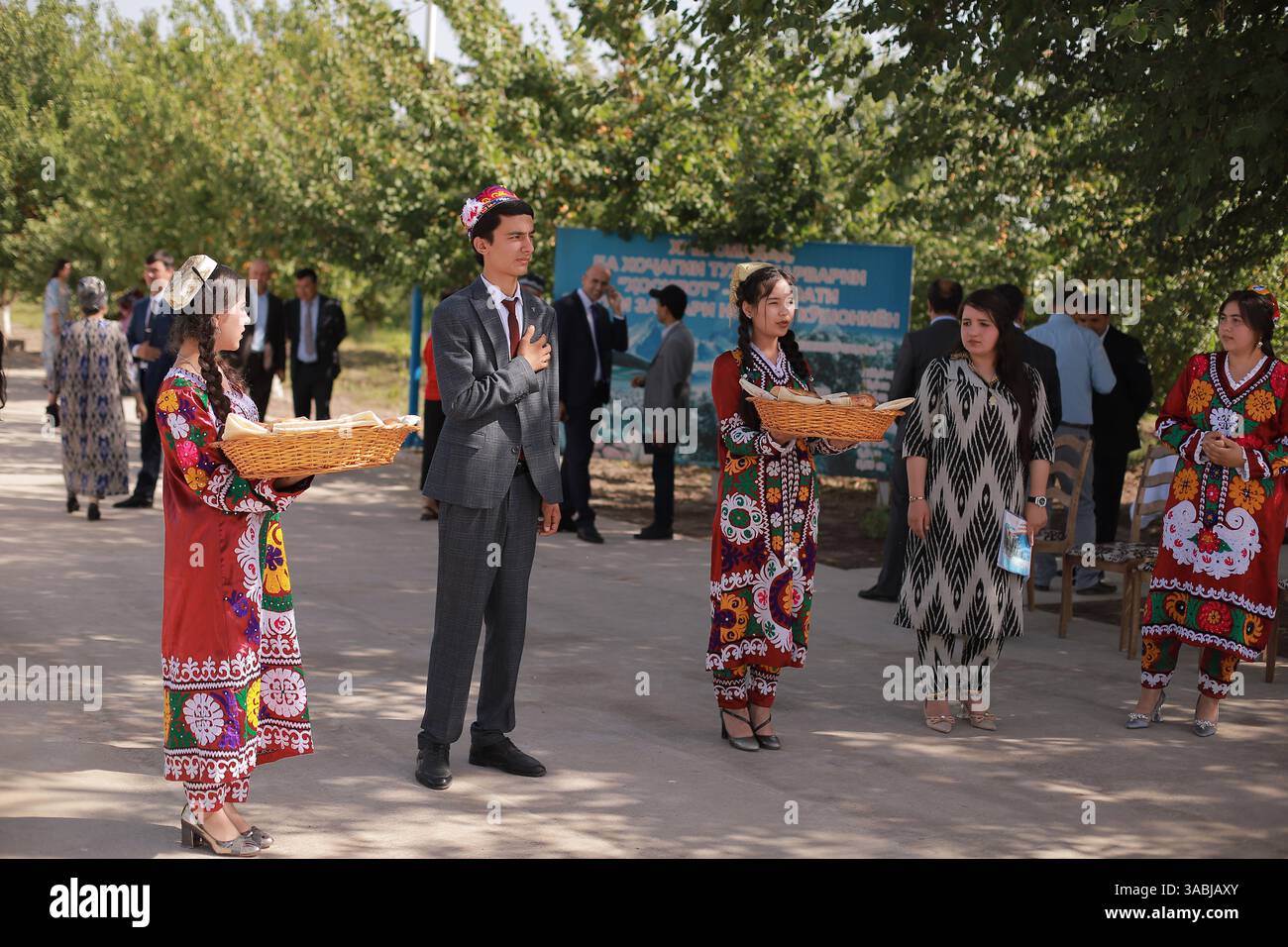 Spring festival celebration in Bokhtar, Tajikistan Stock Photo - Alamy
