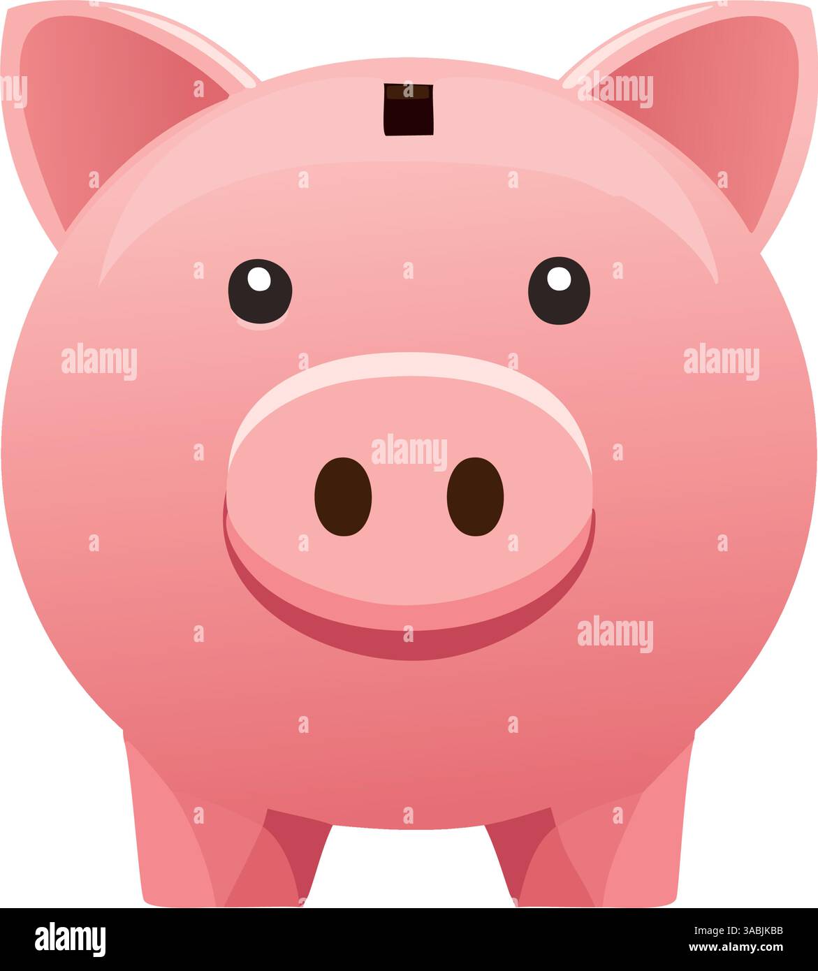 3d piggy bank money Stock Vector Images - Alamy