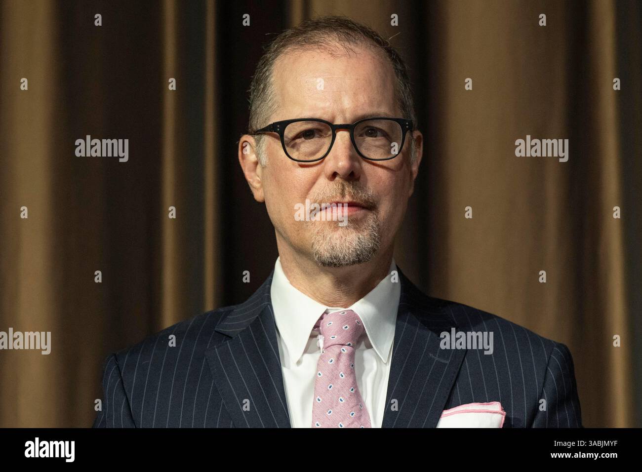 New York, New York, USA. 2nd Apr, 2025. Manhattan Borough President ...