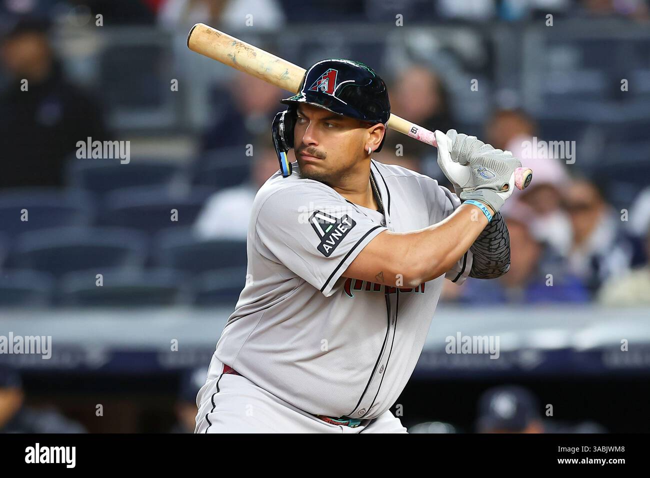 BRONX, NY - APRIL 01: Josh Naylor #22 of the Arizona Diamondbacks at ...