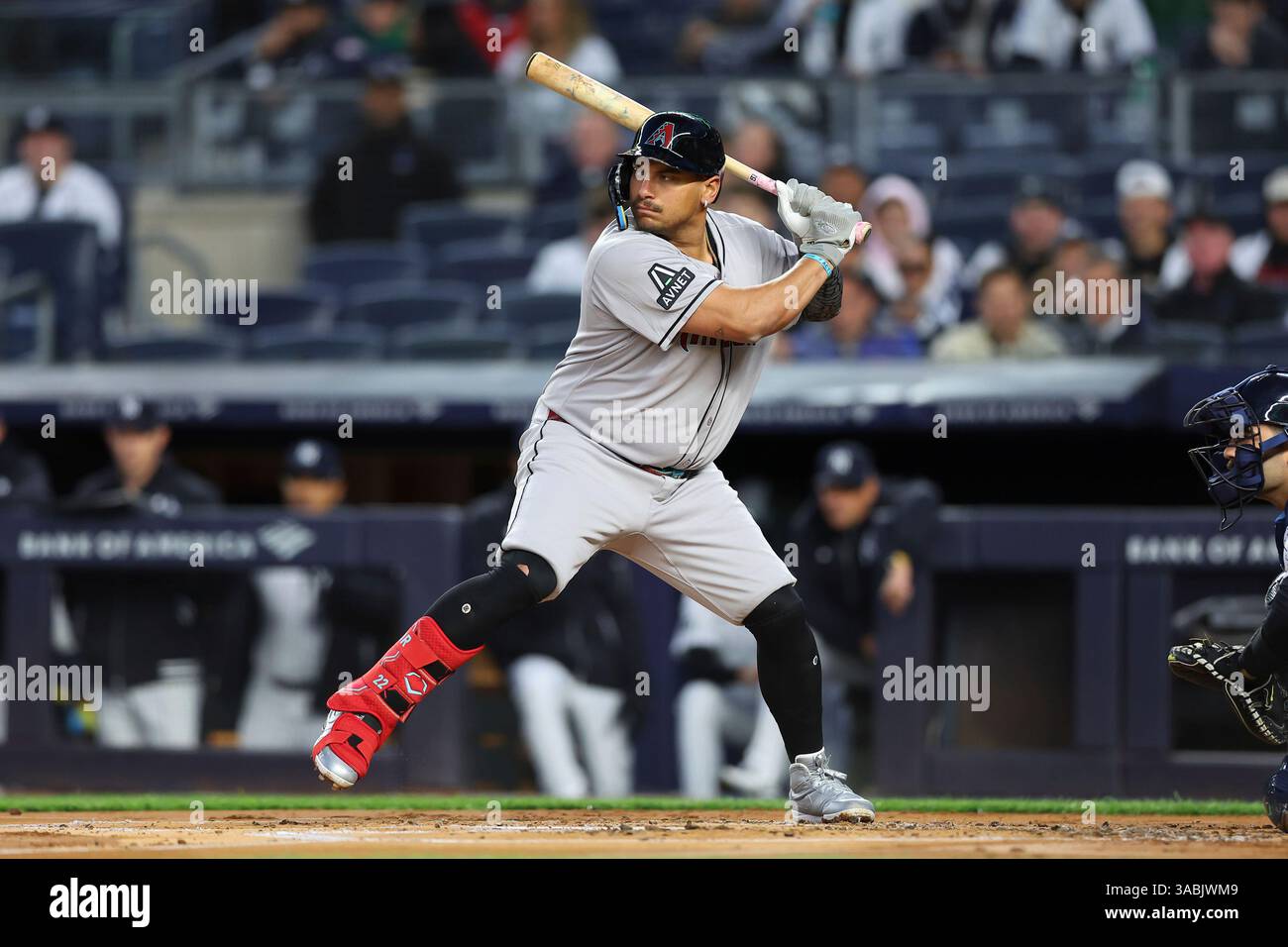 BRONX, NY - APRIL 01: Josh Naylor #22 of the Arizona Diamondbacks at ...