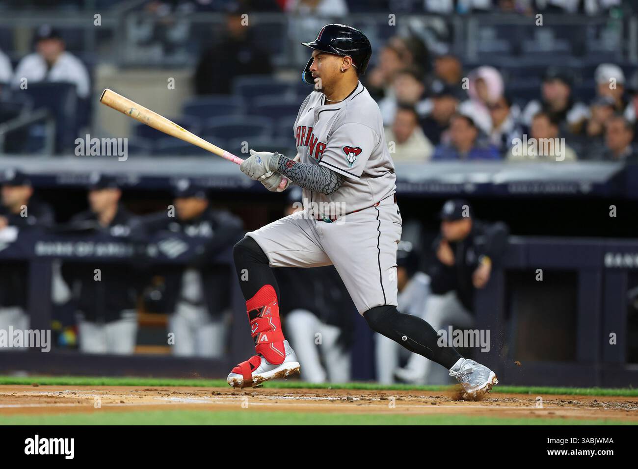 BRONX, NY - APRIL 01: Josh Naylor #22 of the Arizona Diamondbacks at ...