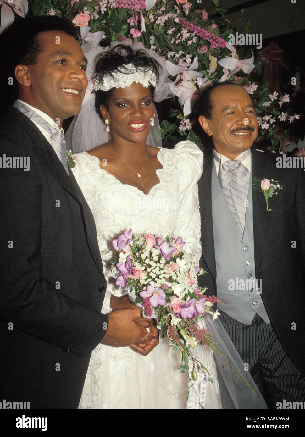Dec 05, 1989 - Los Angeles, CA, USA - Actors CLIFTON DAVIS, ANNA MARIA ...