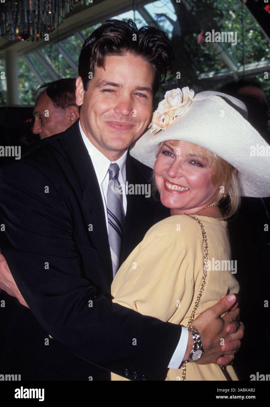 Aug 05, 1999 - Los Angeles, CA, USA - Actor MICHAEL DAMIEN and PATTY ...