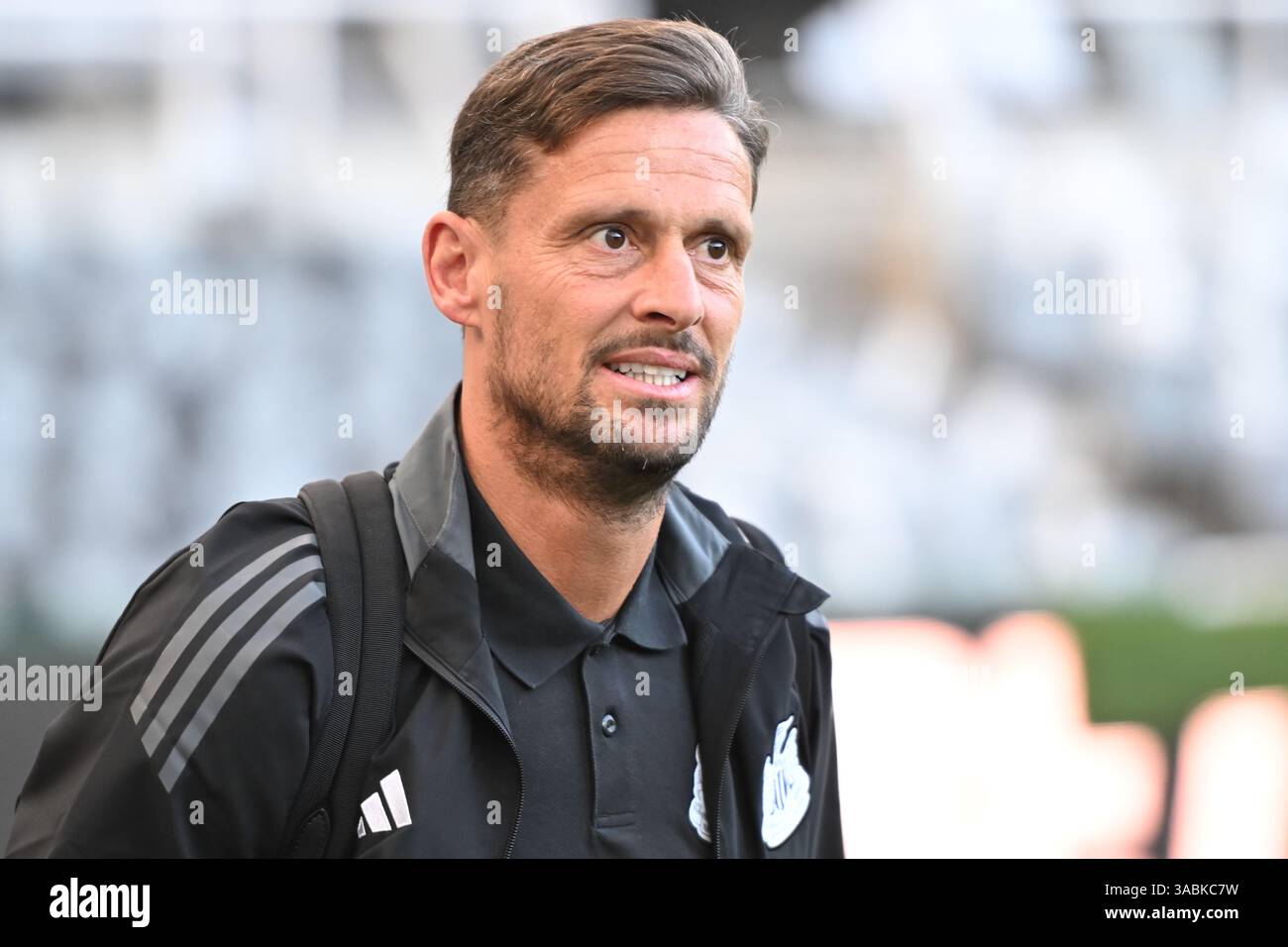 Newcastle United's First Team Coach Jason Tindall during the Premier ...