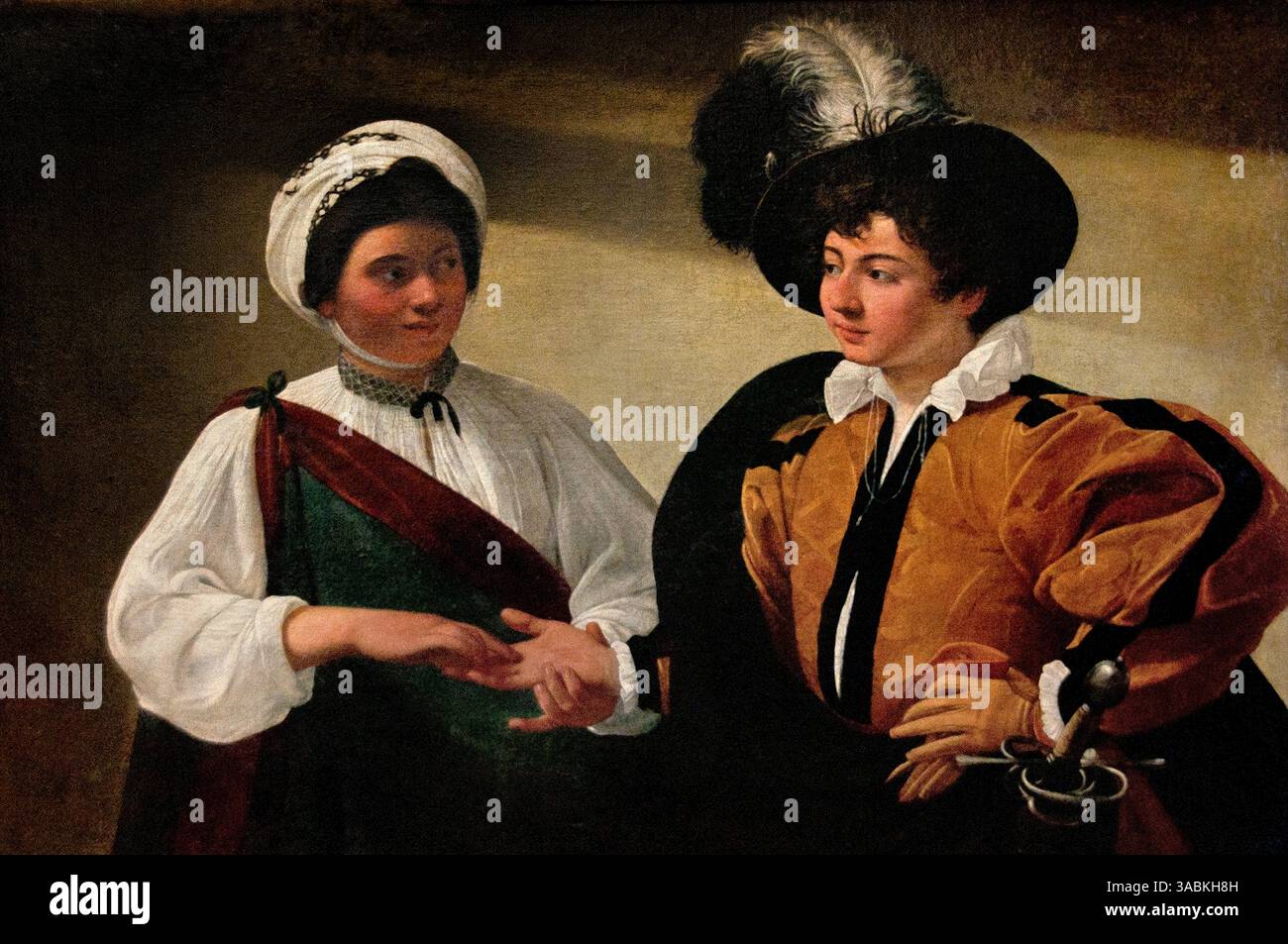 The CARAVAGGIO Michelangelo Merisi 1595 Italy Italian ,Louvre France ...