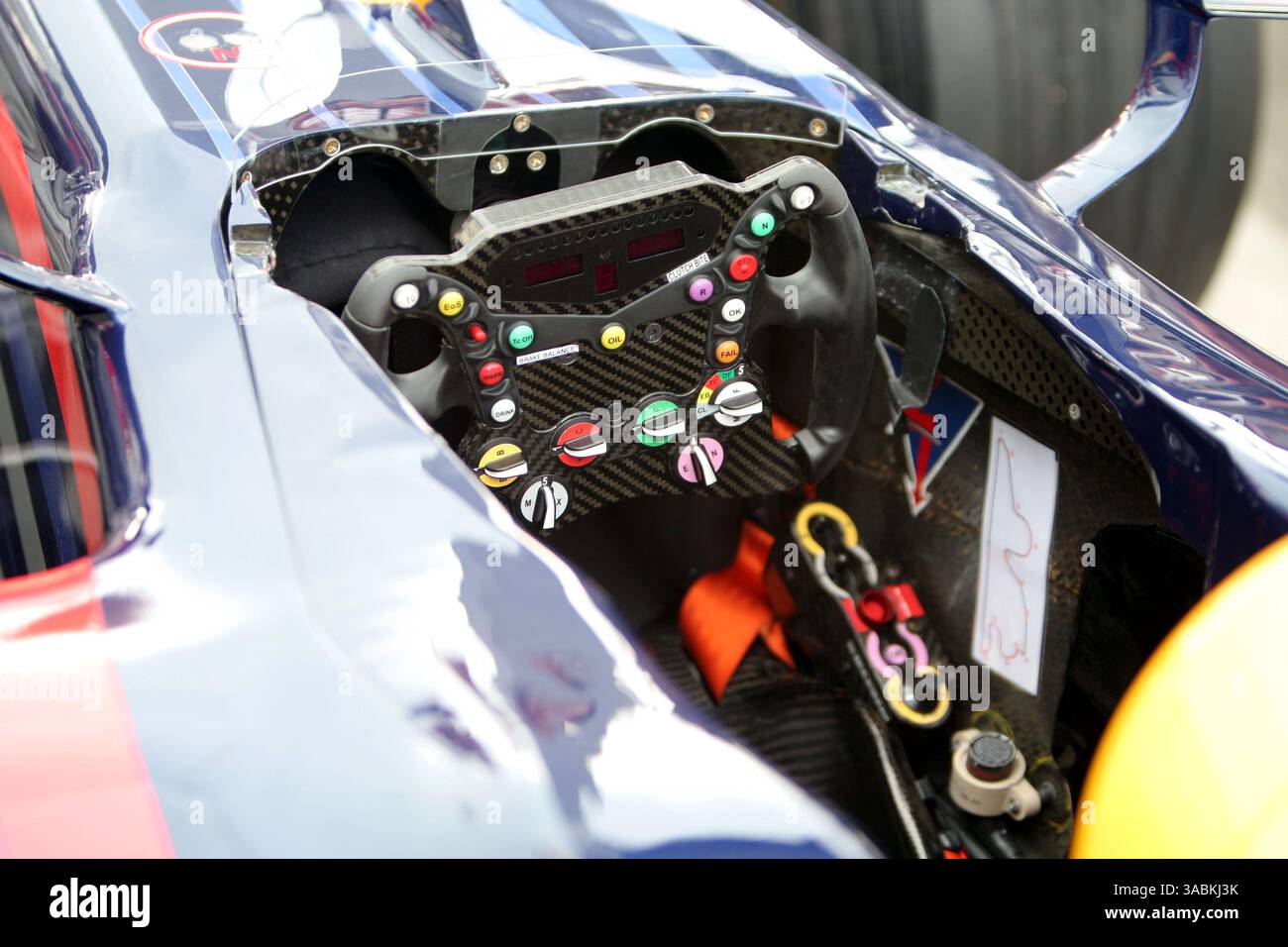 Red bull steering wheel hi-res stock photography and images - Alamy