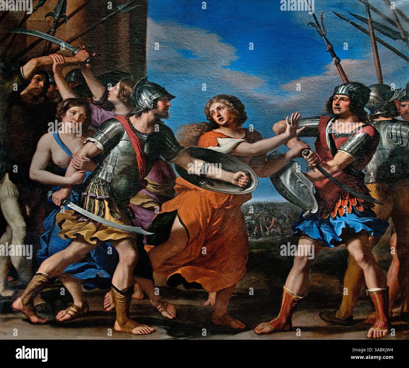 The battle of the romans and sabines hi-res stock photography and ...