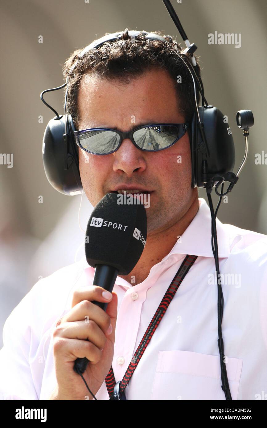 Ted Kravitz (GBR) ITV-F1 Pitlane Reporter...Formula One World ...
