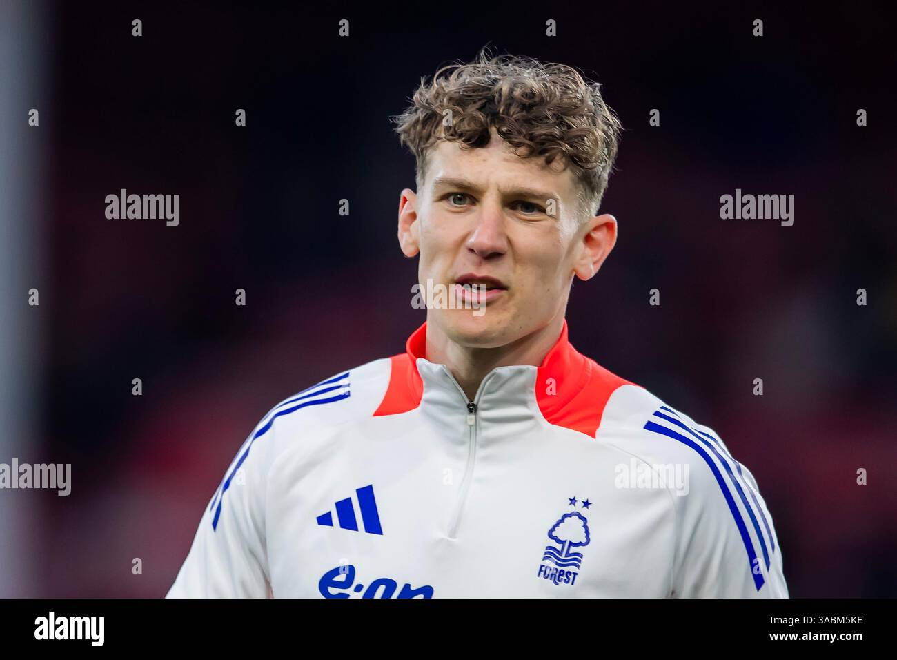 The City Ground, Nottingham, UK. 1st Apr, 2025. Premier League Football ...